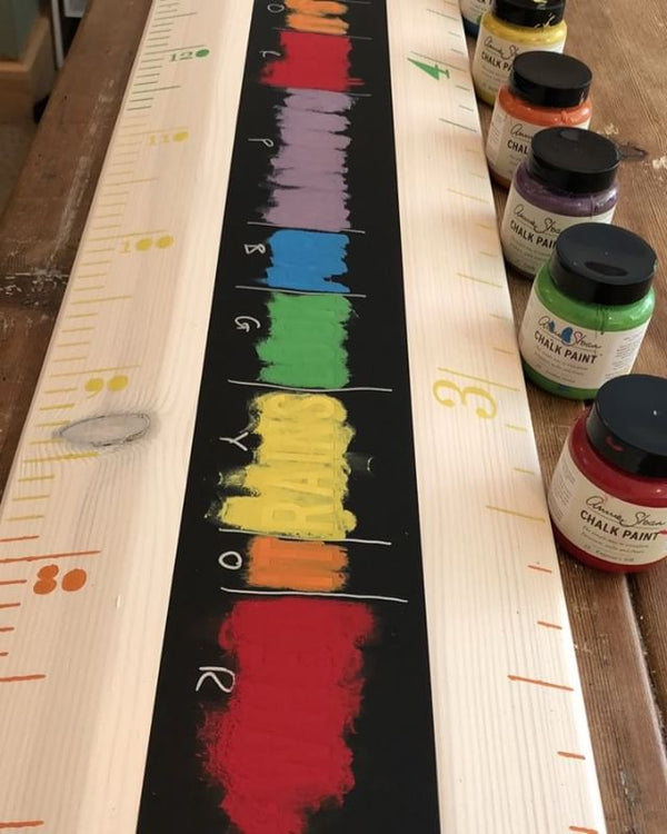 Putty Rainbow Ruler Height Chart - Family Rule